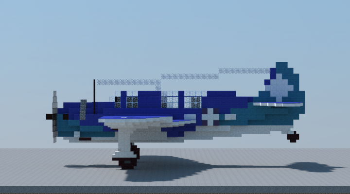 SB2C Helldiver (4:1) Minecraft Map