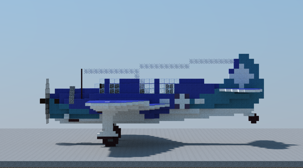 SB2C Helldiver (4:1) Minecraft Map