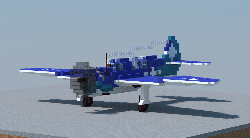 SB2C Helldiver (4:1) Minecraft Map