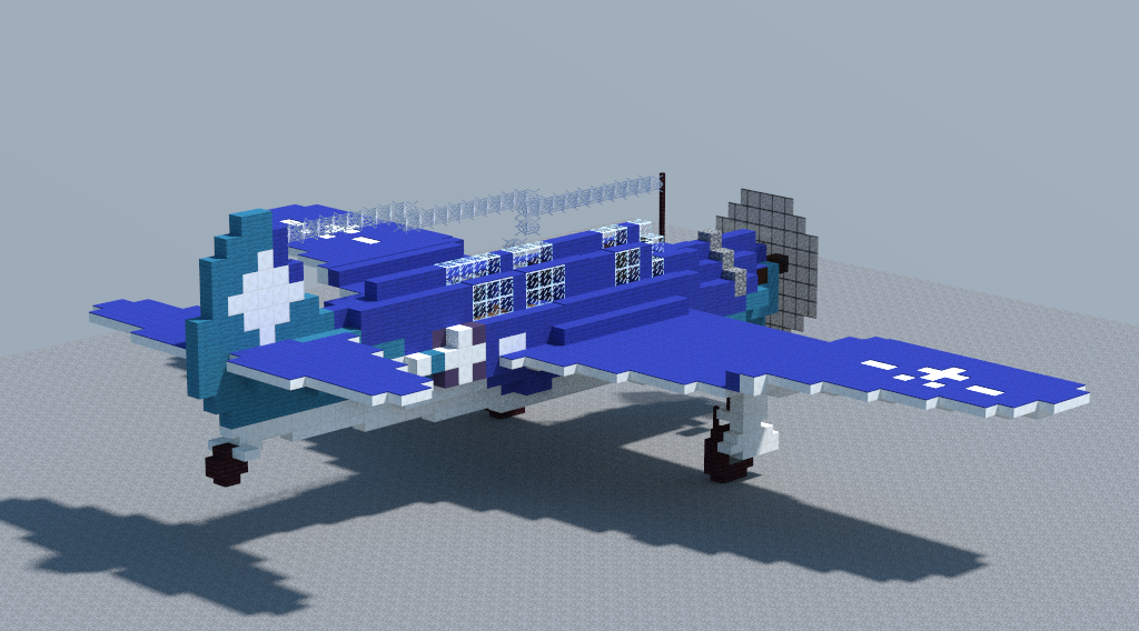 SB2C Helldiver (4:1) Minecraft Map