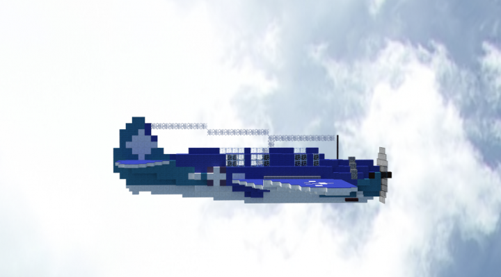 SB2C Helldiver (4:1) Minecraft Map