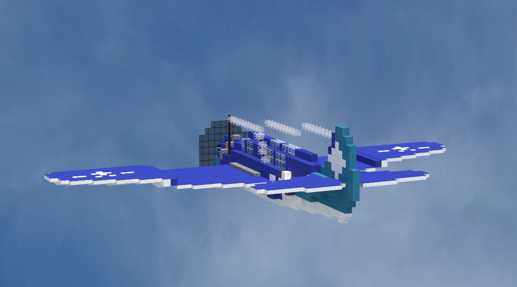 SB2C Helldiver (4:1) Minecraft Map