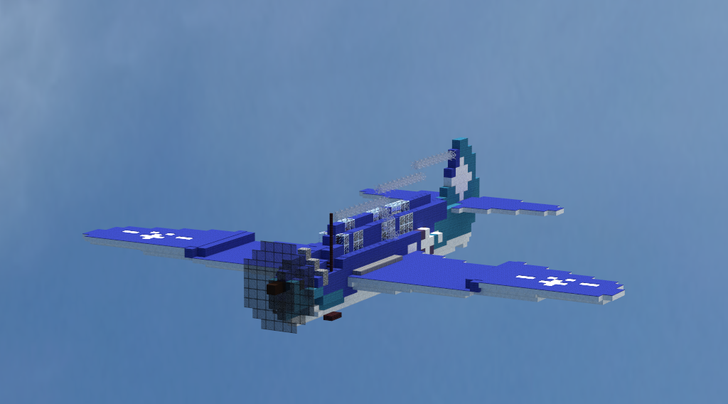 SB2C Helldiver (4:1) Minecraft Map