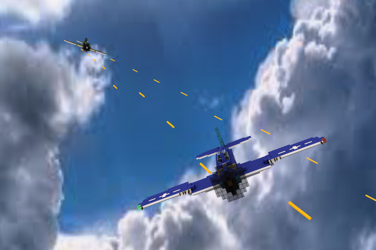 F6F Hellcat (4:1) Minecraft Map