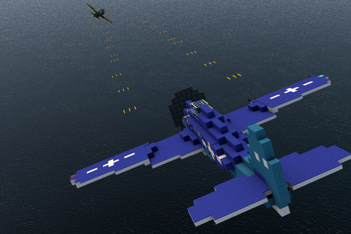 F6F Hellcat (4:1) Minecraft Map