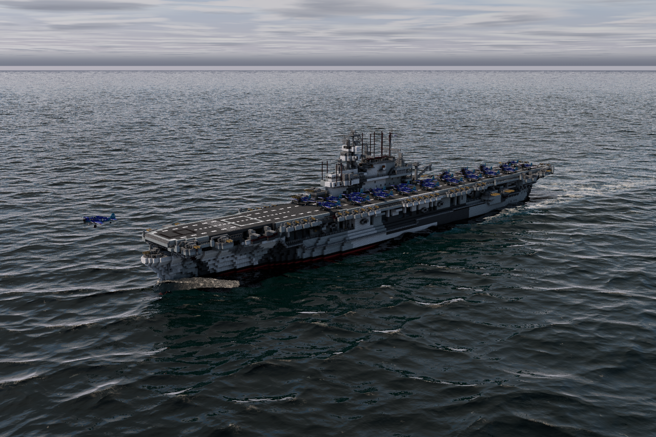 F6F Hellcat (4:1) Minecraft Map