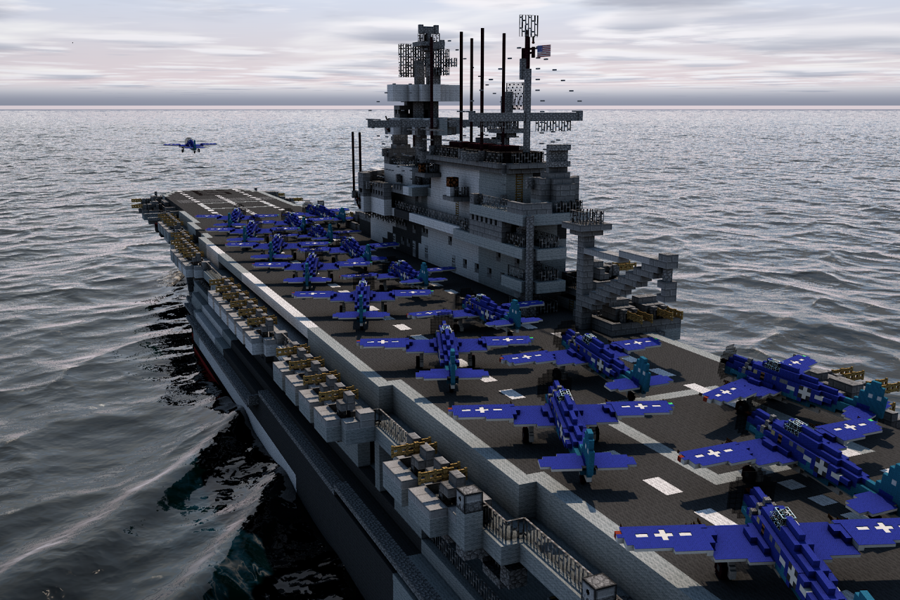F6F Hellcat (4:1) Minecraft Map