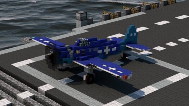 F6F Hellcat (4:1) Minecraft Map