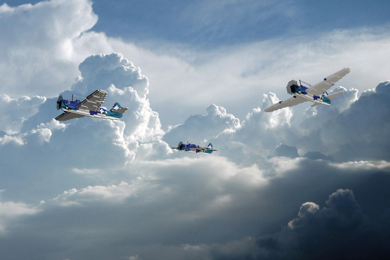 SB2C Helldiver (4:1) Minecraft Map