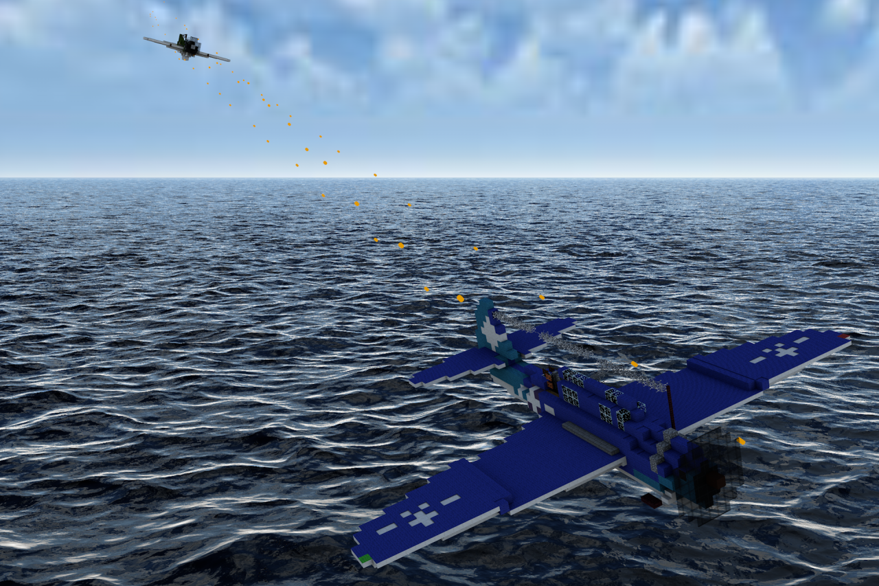 SB2C Helldiver (4:1) Minecraft Map