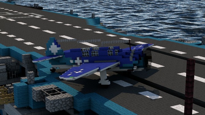 SB2C Helldiver (4:1) Minecraft Map