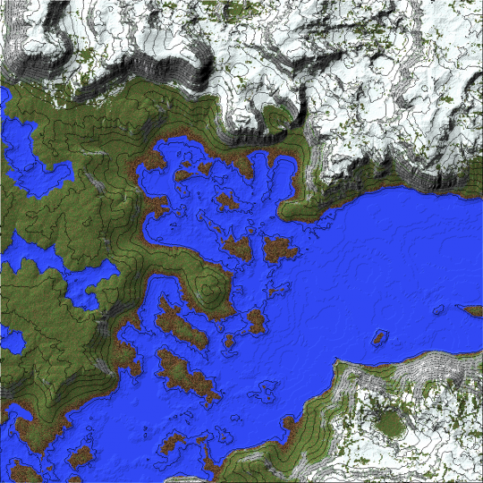 1K Fantasy terrain : MANGROVE Minecraft Map