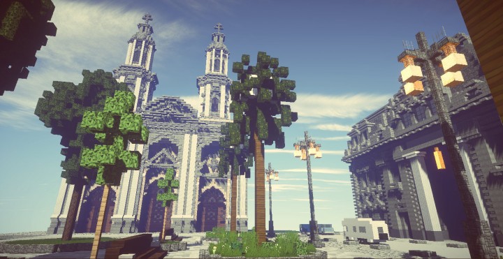 Catedral de Santiago de Chile (Town Square) Minecraft Map