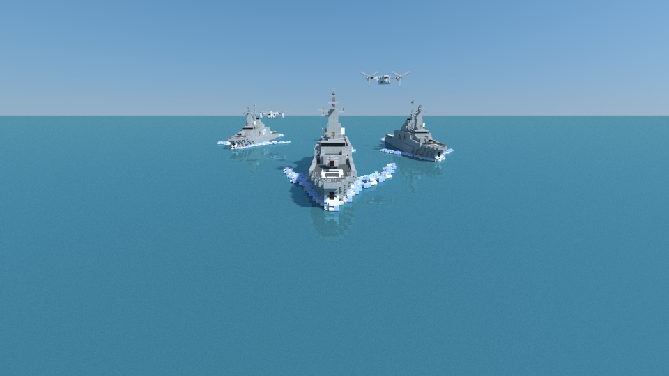 Project 621 Rook corvette Minecraft Map