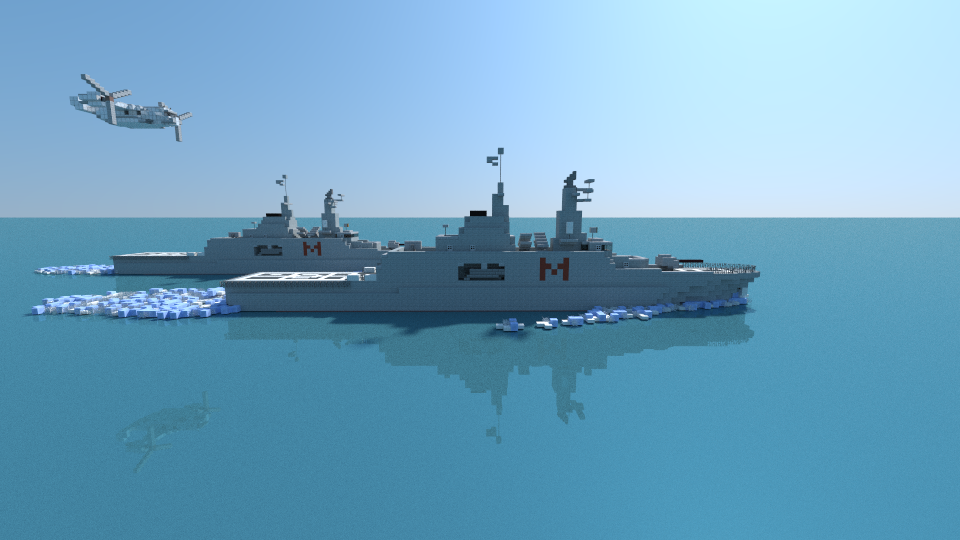 Project 621 Rook corvette Minecraft Map