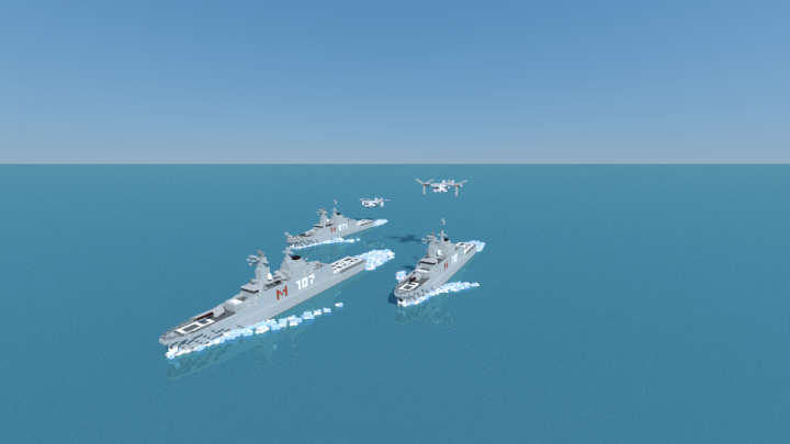 Project 621 Rook corvette Minecraft Map