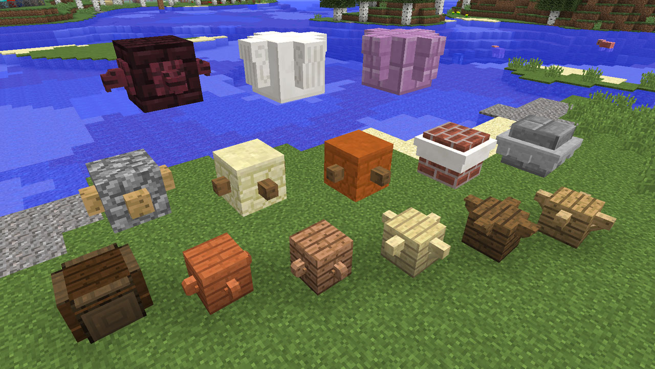 Model Basalt - Double Slabs v1.0 Minecraft Texture Pack
