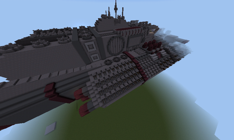 SS. Horizon space battle cruiser Minecraft Map