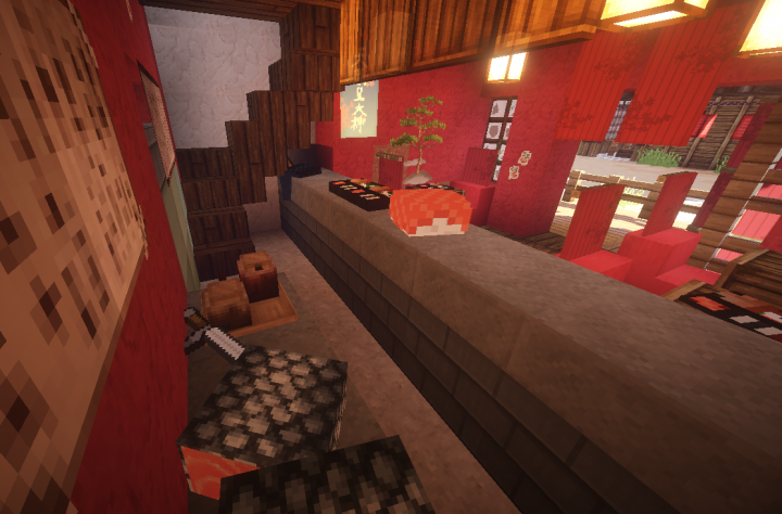 Sushi Bar Minecraft Map