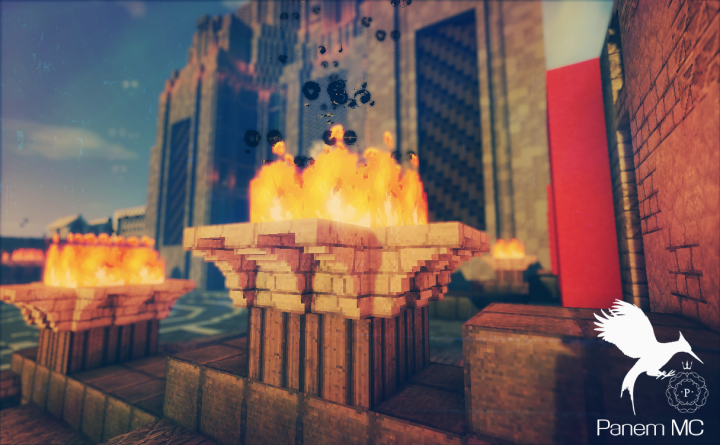 Hunger Games- Panem Capitol:::Avenue,City Circle, and more! Minecraft Map