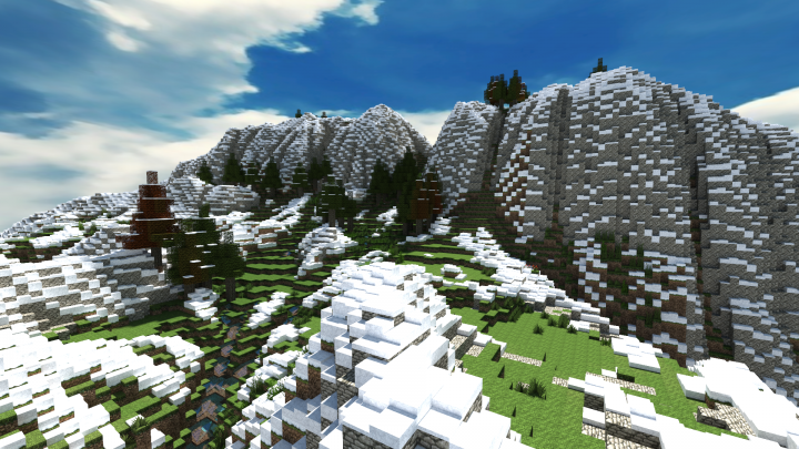 Spider Creek [512x512 download+schematic] Minecraft Map