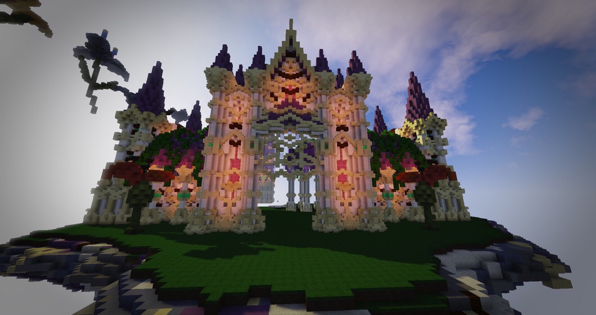 [ElysiumFire application] Fantasy Castle Minecraft Map