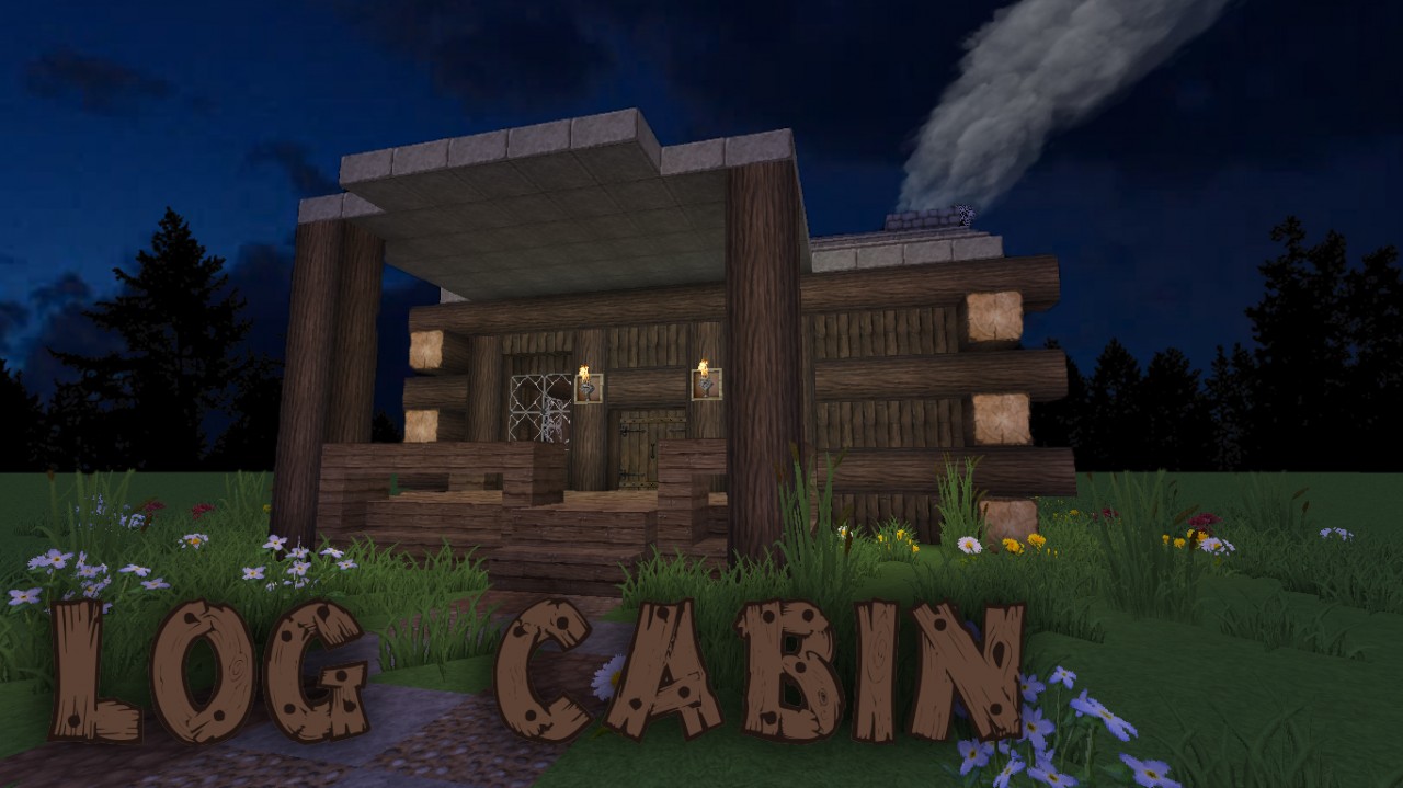 Rustic Log Cabin Minecraft Map