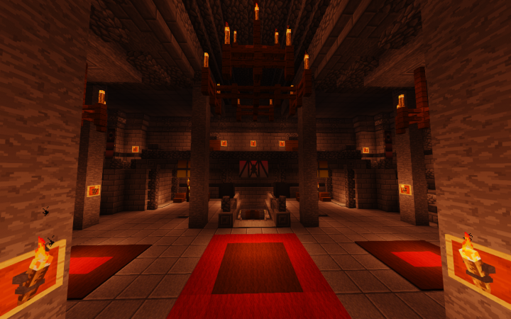 Underground Entrance Hall (ATDD Inspired) Minecraft Map