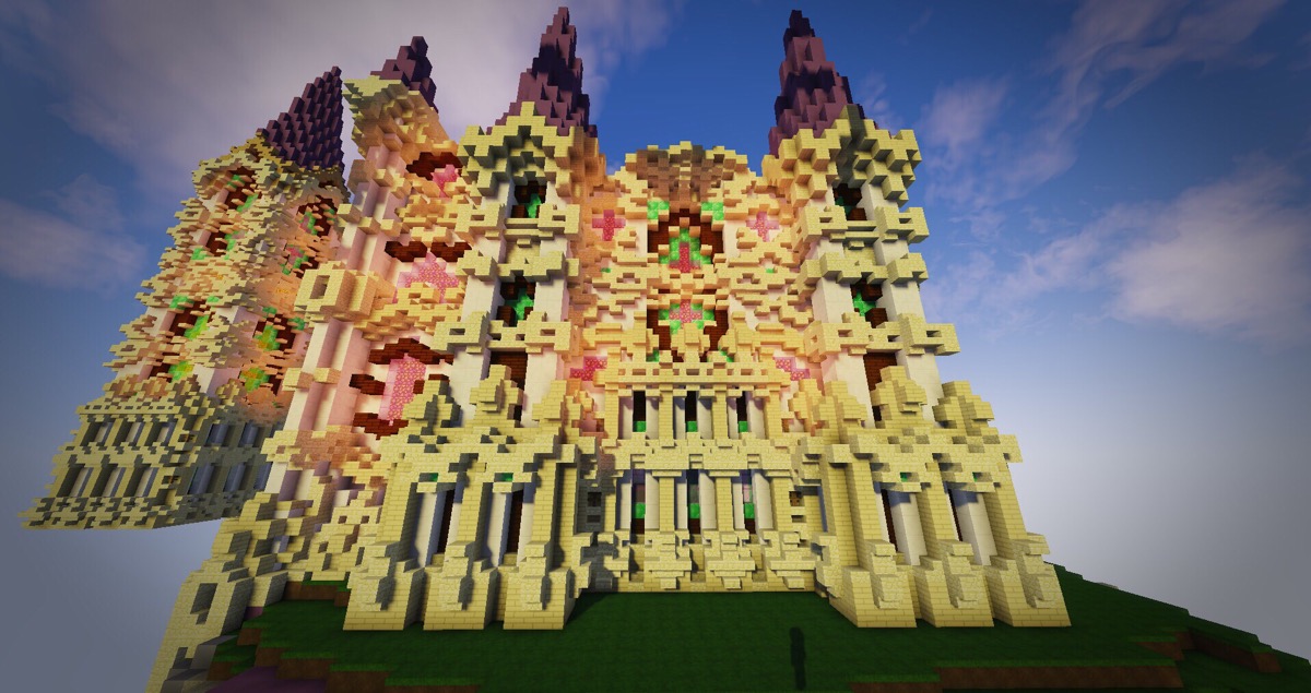[ElysiumFire application] Fantasy Castle Minecraft Map