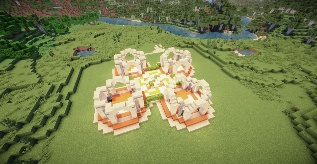 Little faction spawn Minecraft Map