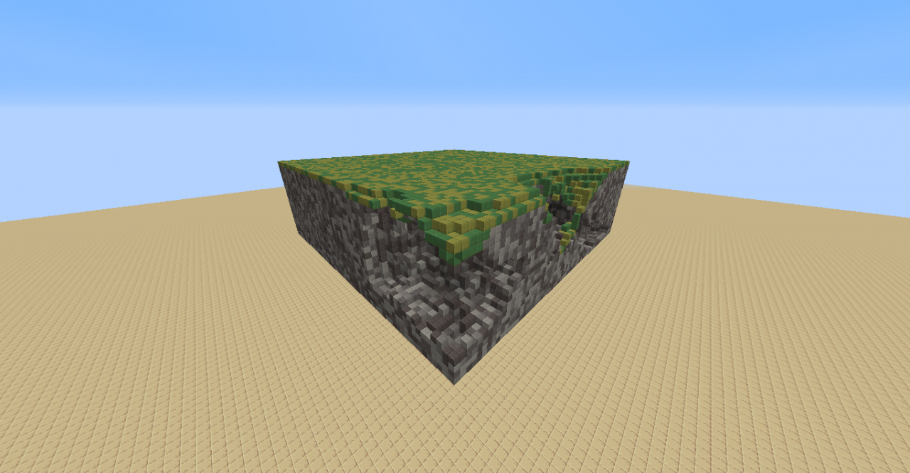 64x64 Plot Build Medieval Mining House [Image Timelapse?] Minecraft Map