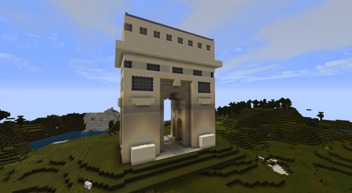 Arc de Triomphe Minecraft Map
