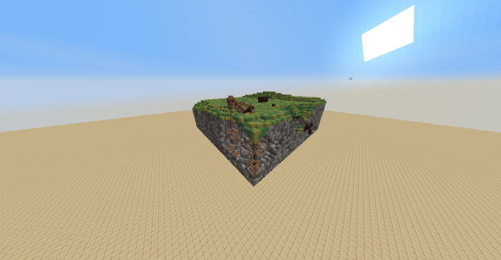 64x64 Plot Build Medieval Mining House [Image Timelapse?] Minecraft Map