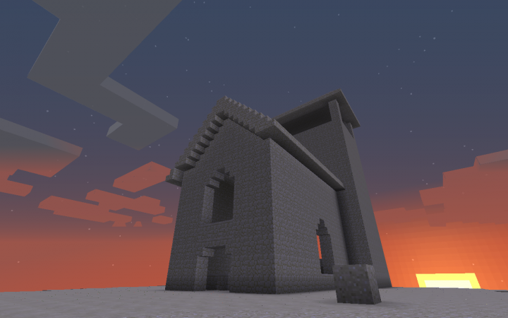 Sandstone Church Minecraft Map