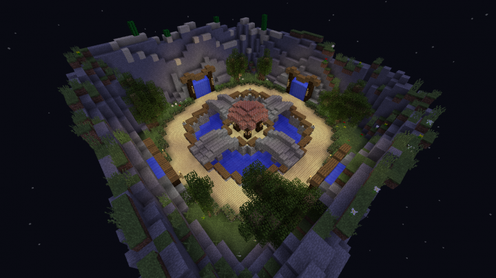 HUB/Spawn for small server Minecraft Map