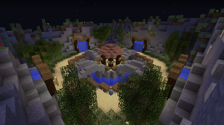 HUB/Spawn for small server Minecraft Map