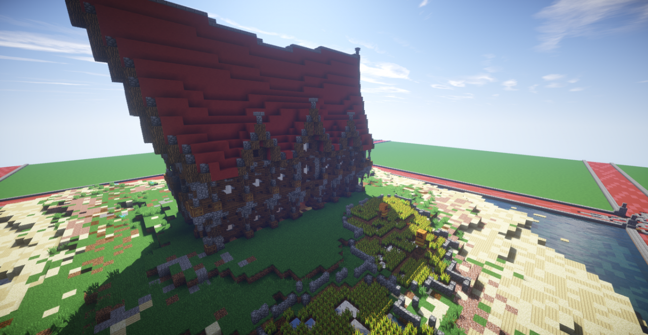 Creative server Spawn Minecraft Map