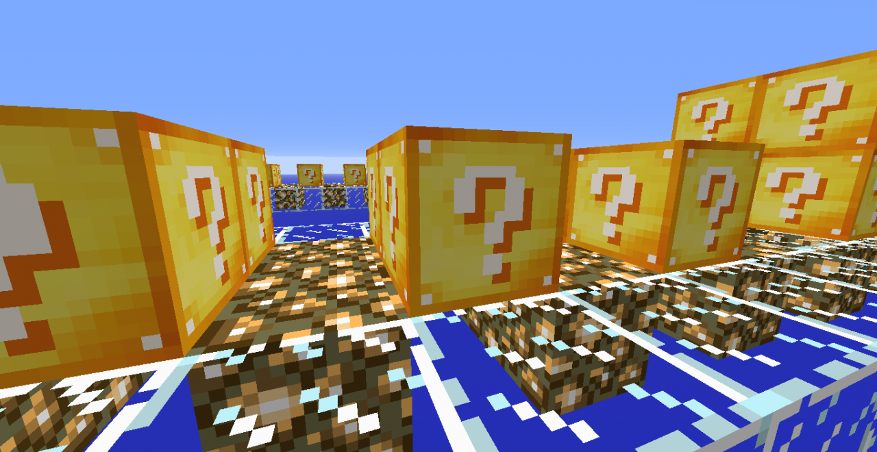 Lucky Block Race #2 Minecraft Map