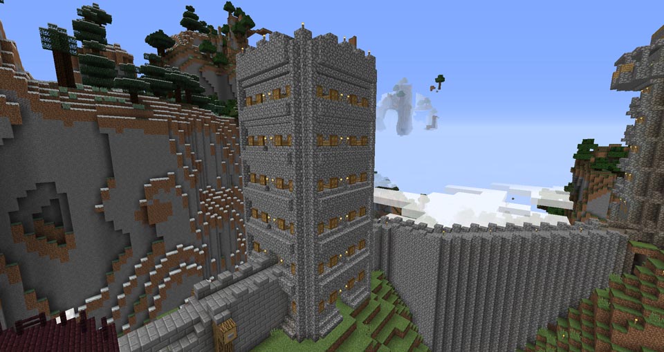 Square Tower Minecraft Map