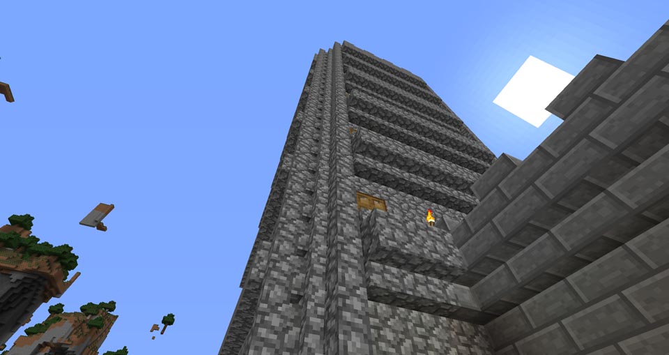 Square Tower Minecraft Map