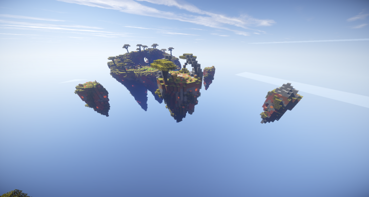 Skyland map for HiPlay.pl Minecraft Map