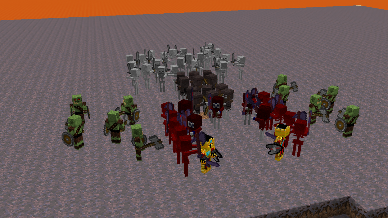 Sir_Pigwig Custom NPC Domination 4 biomes Minecraft Map