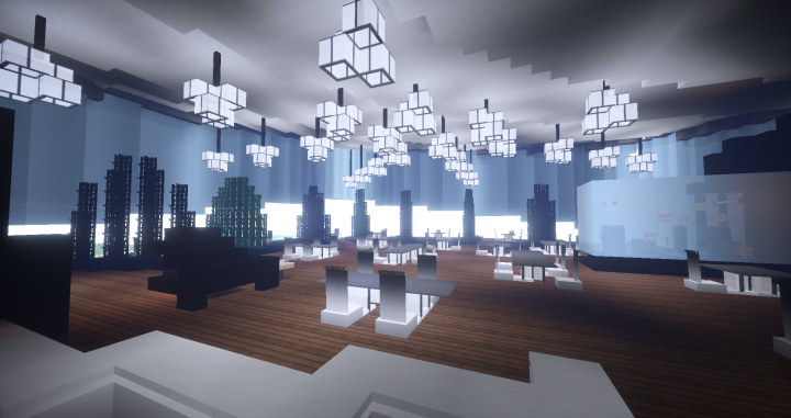 Le Manège - A Modern Restaurant Minecraft Map