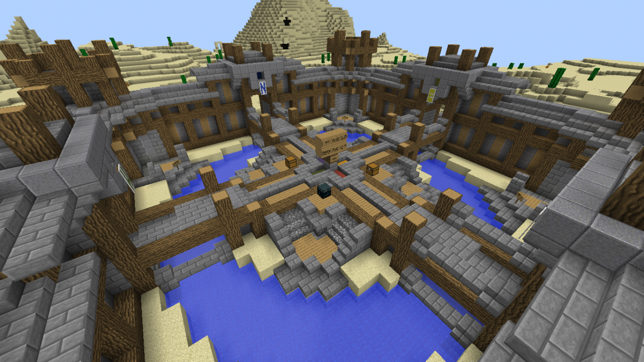 Survival Server Spawn Minecraft Map