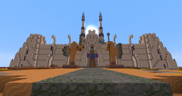 Creative Server World Landmarks Minecraft Map