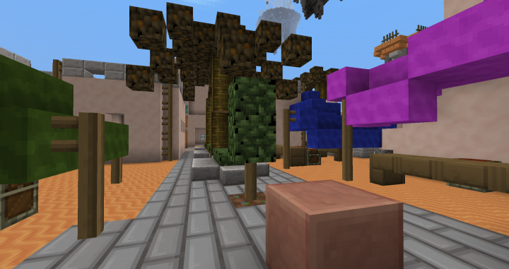 Creative Server World Landmarks Minecraft Map