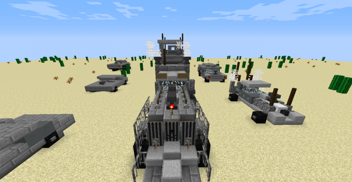 Mad Max | War Rig Minecraft Map