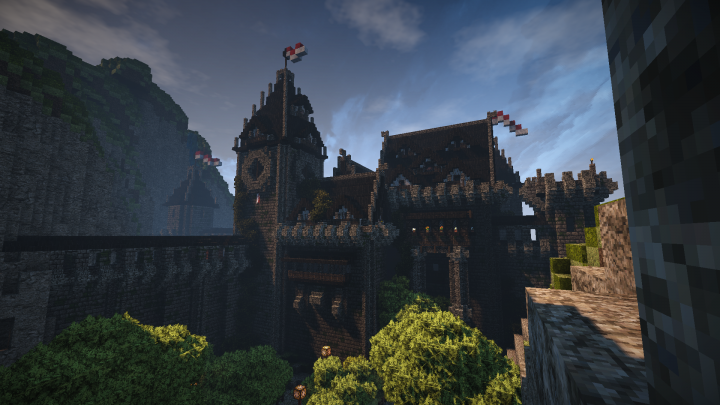 Mountain Castle Minecraft Map