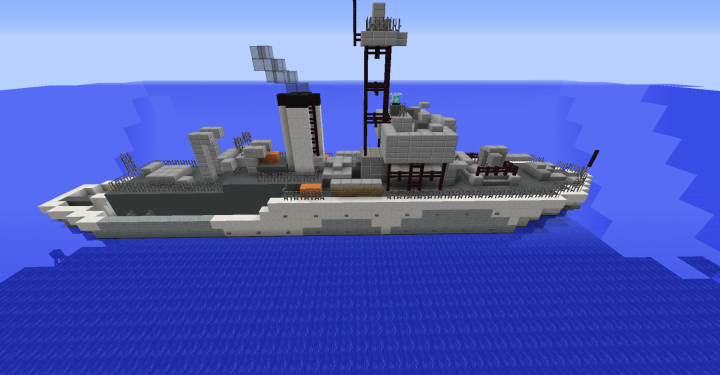 Castle Class Corvette Minecraft Map
