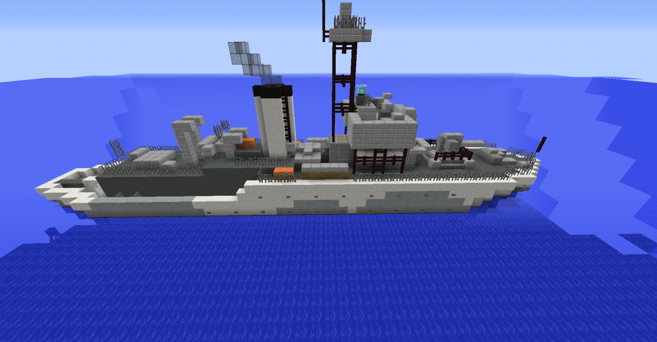 Castle Class Corvette Minecraft Map